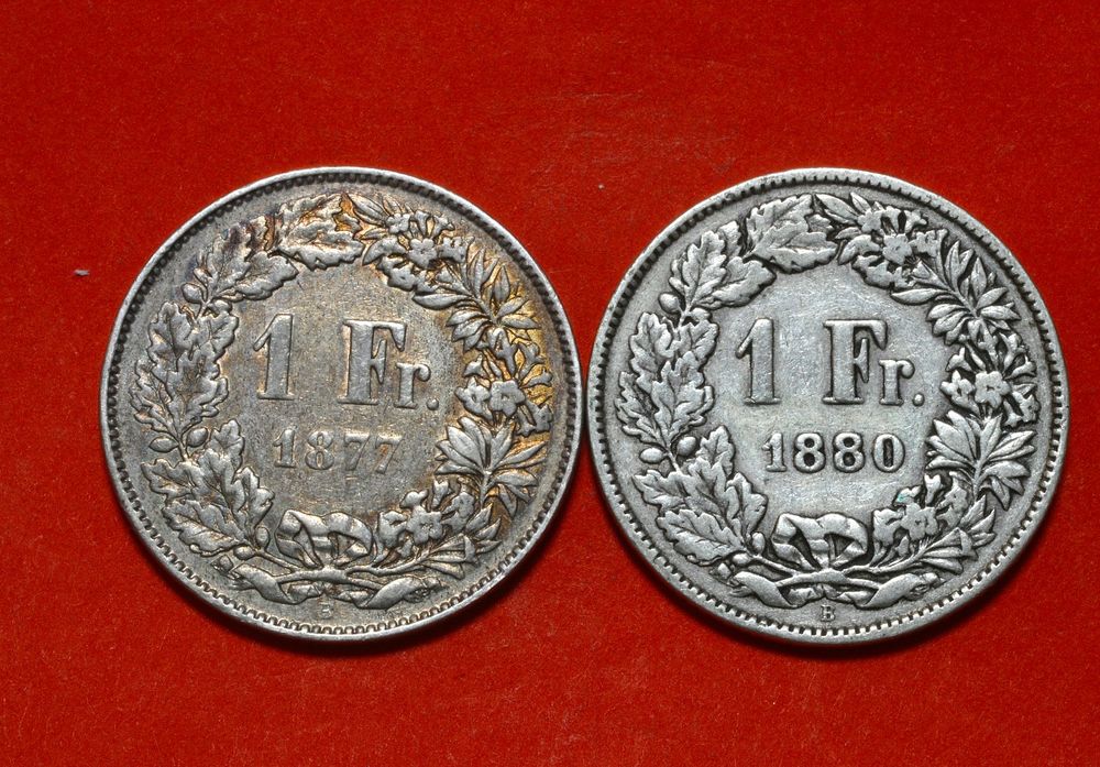 1 Franken (2X) (Gebraucht) in Oberglatt ZH für CHF 32 – mit Lieferung auf Ricardo kaufen