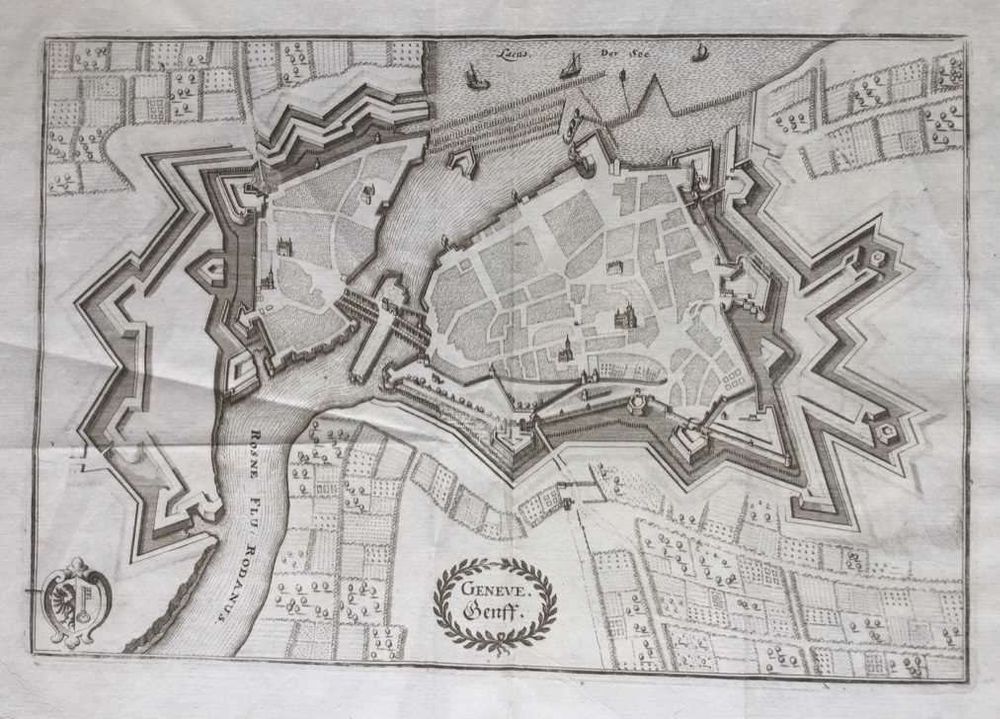 Genève gravure de Merian 1642 (Gebraucht) in Biel/Bienne für CHF 136 ...
