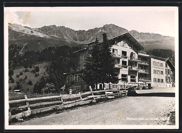 Parpan, Strassenpartie am Hotel Alpina (Gebraucht) in Berlin für CHF 7 ...