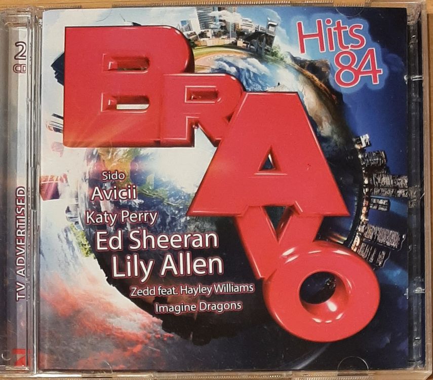 Bravo Hits 84, Doppel CD, 2014, 2CD Hit Compilation, Sampler (Gebraucht) in Amriswil für CHF 3.2 ...