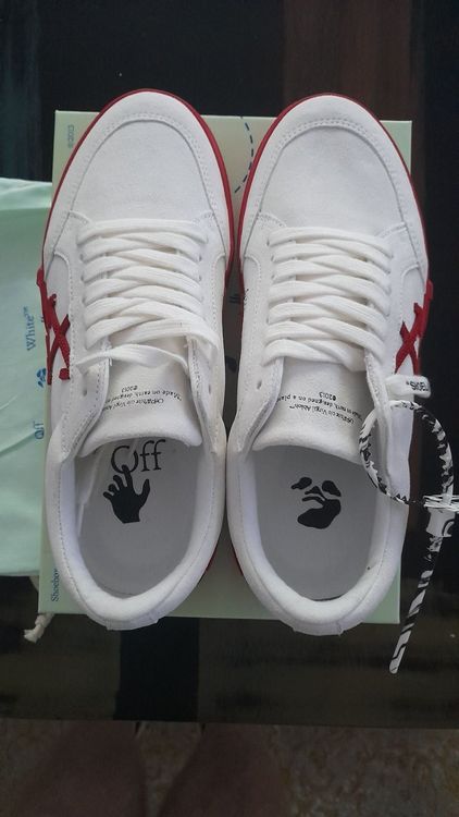 OFF WHITE Low VULC White RED AW20 (Neu und originalverpackt) in ...