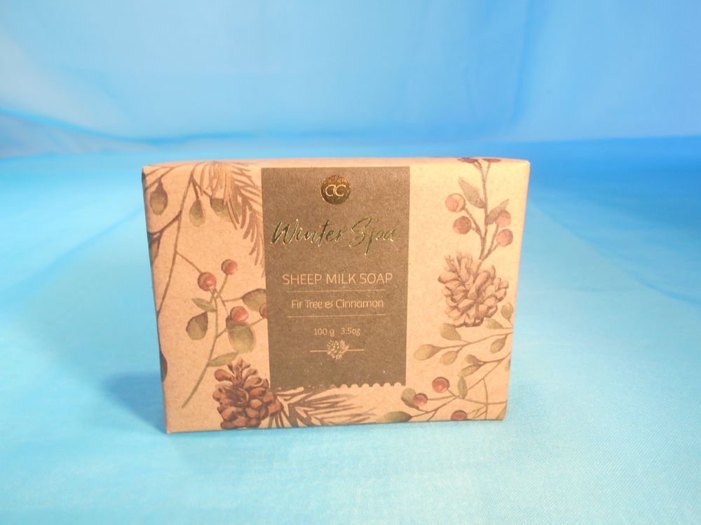 Seife mit Schafmilch, Duft: Tanne und Zimt (Neu und originalverpackt ...