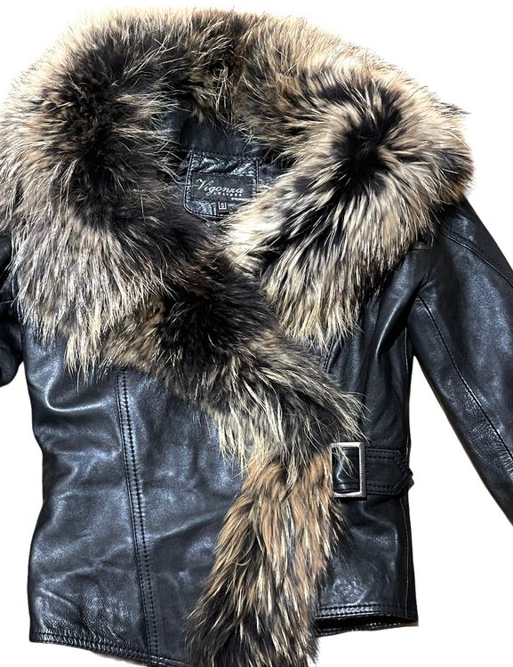 VIGONZA SAM PAUL LEDER JACKE FELL TRAUM GR. XS-S NP 1200.- (Neu (gemäss ...