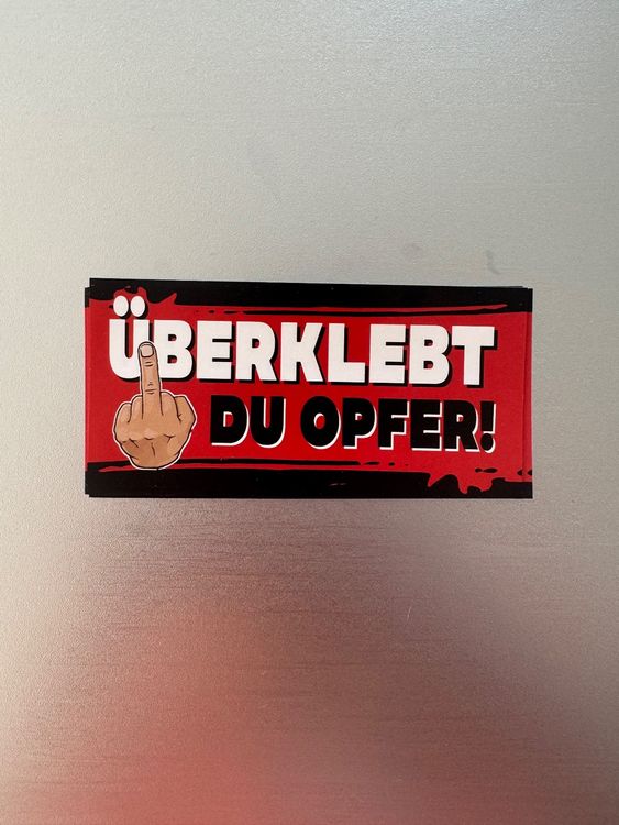 10 überklebt du Opfer Sticker Fcz/Gcz/Yb/Fcb (Gebraucht) in Zofingen ...