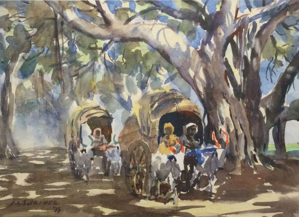 Orientalische Szene Aquarell Unleserlich Signiert (Gebraucht) in Root für CHF 5 – mit Lieferung ...