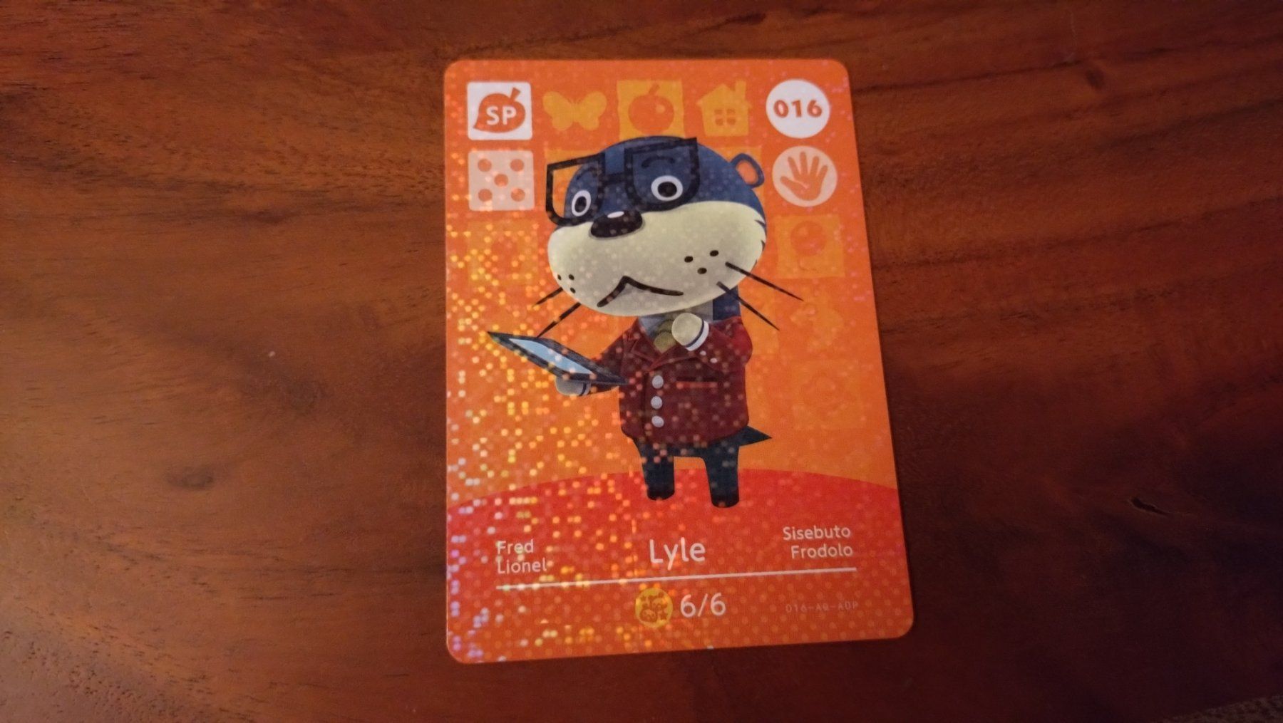 Animal Crossing amiibo Karte, Lyle / Fred EU Nr. 016 (Neu (gemäss ...