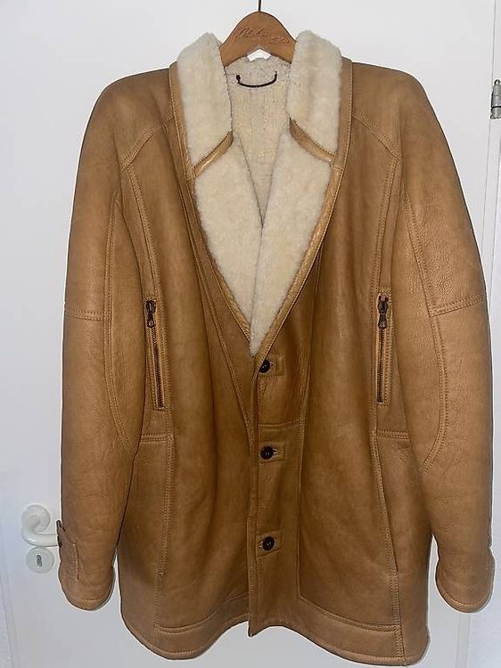 Lammfelljacke, Lederjacke Gr. 54 (Gebraucht) in Uster für CHF 40 – mit Lieferung auf Ricardo kaufen