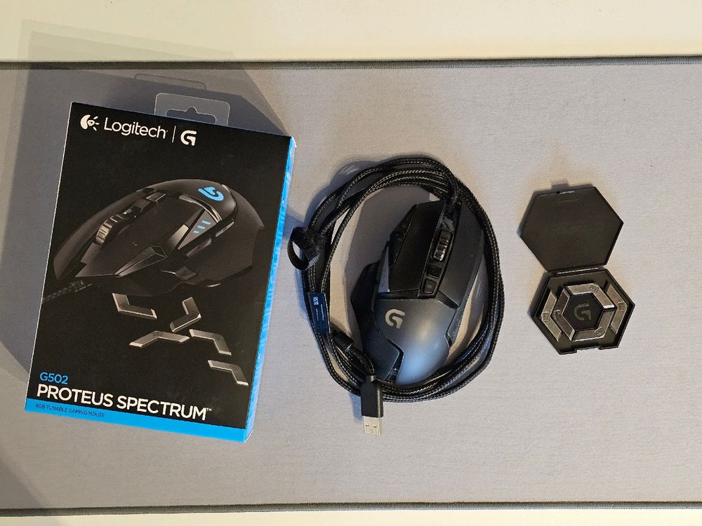 Logitech G502 Proteus Spectrum Gaming Mouse (Gebraucht) in Basel für ...