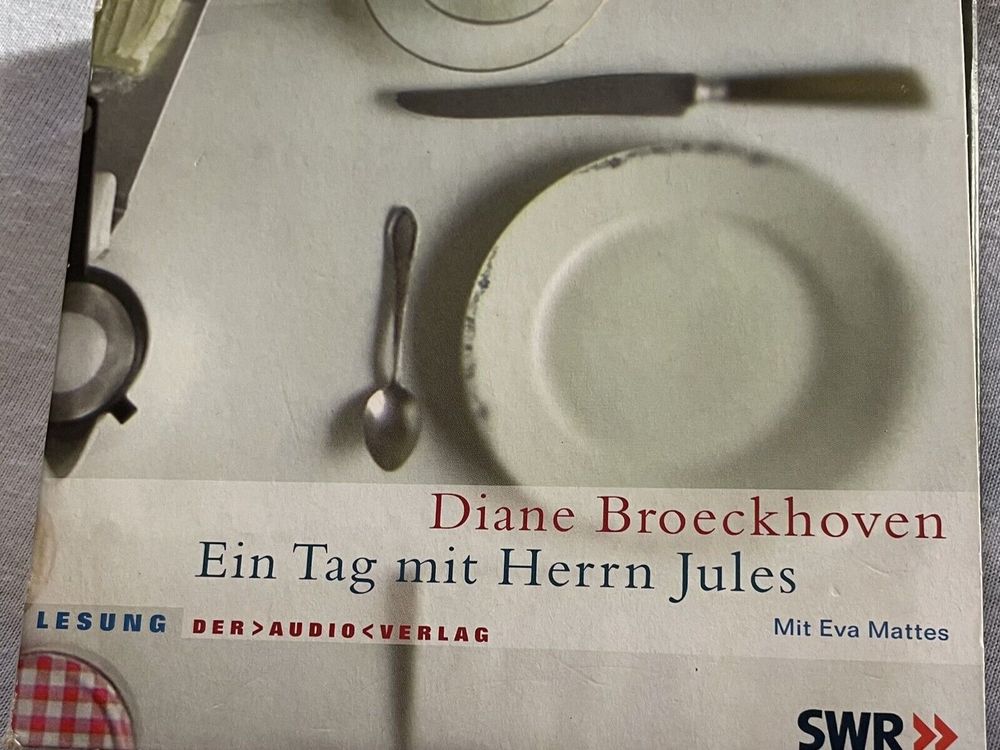 Diane Broeckhoven - Ein Tag mit Herrn Jules (Lesung) ©2005 (Gebraucht ...