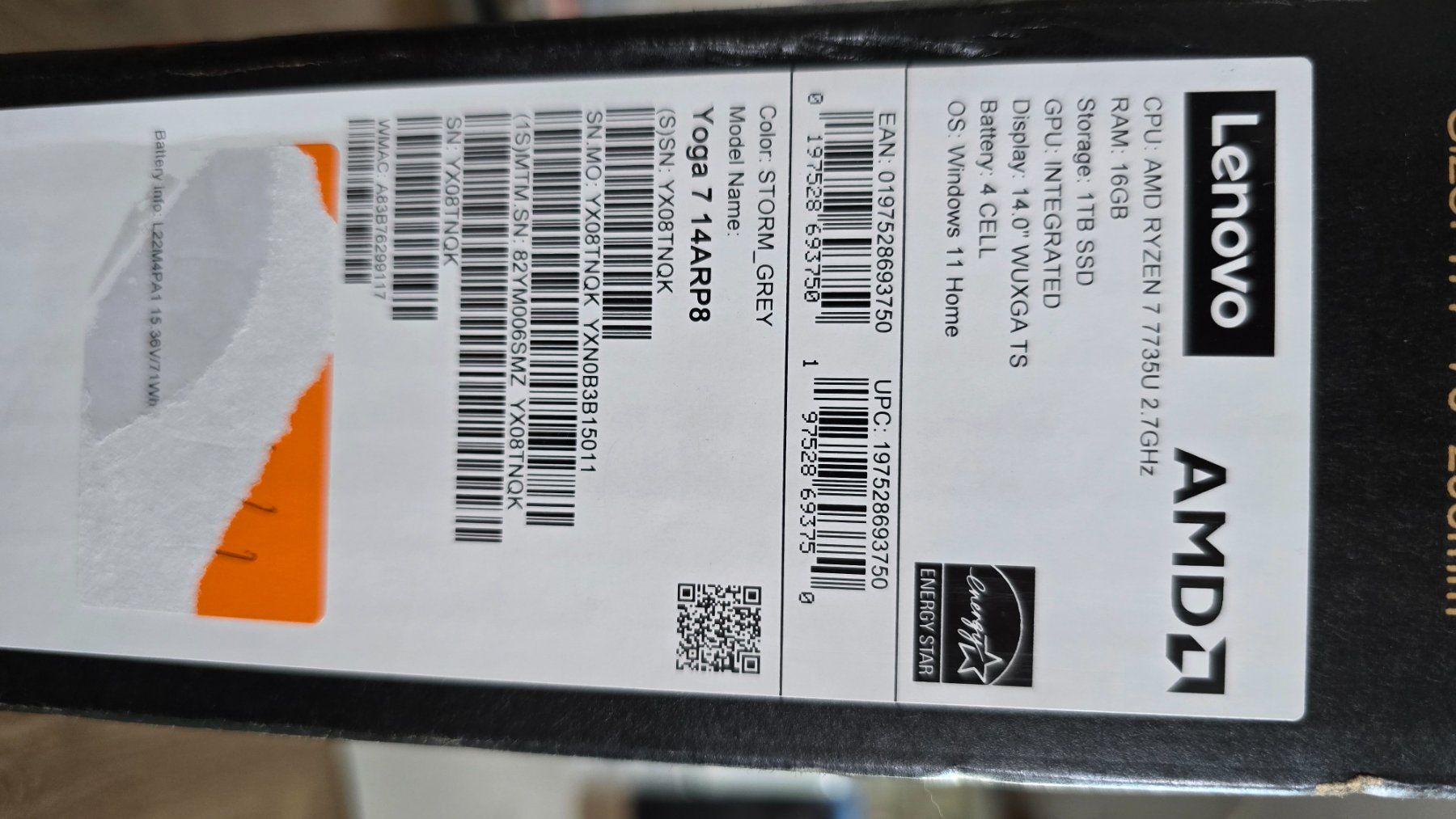 ORDINATEUR PORTABLE LENOVO YOGA 7 (Gebraucht) in Orbe für CHF 355 – mit ...
