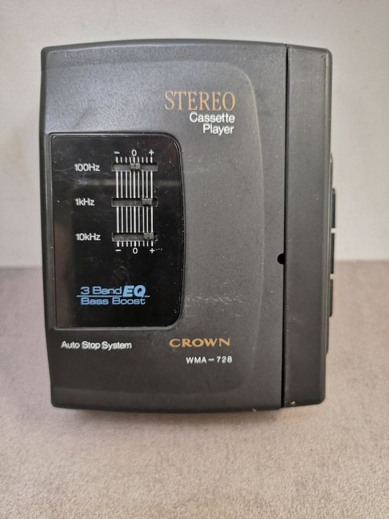 Walkman Stereo Cassette Player Crown WMA-728 (Gebraucht) in Nottwil für ...