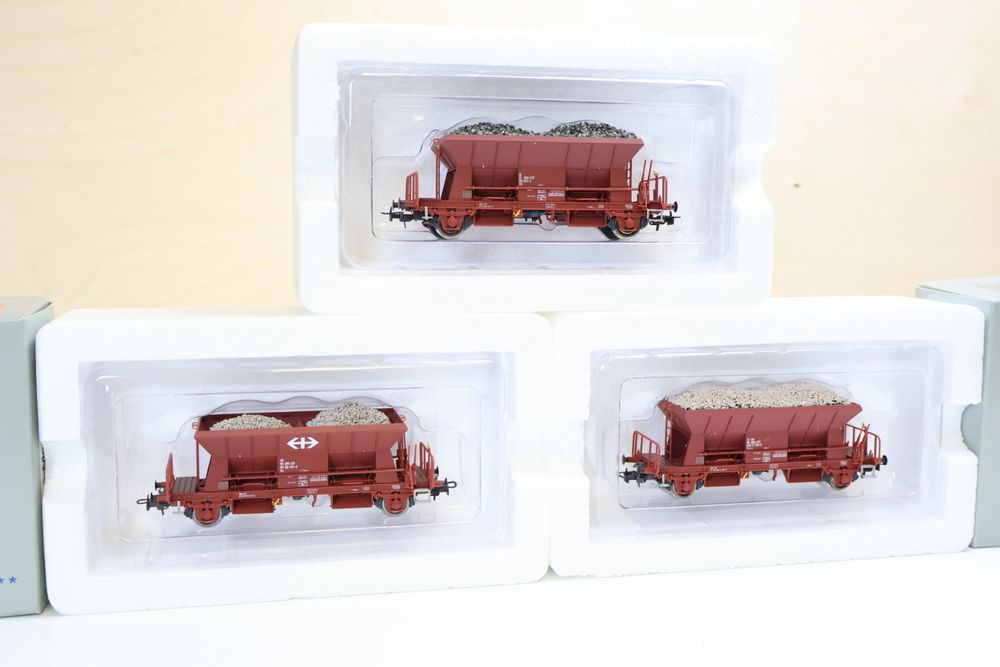 RailTop-Modell 3 x SBB Schüttgutwagen H0 41810/41811 (Gebraucht) in Winterthur für CHF 109 – mit ...