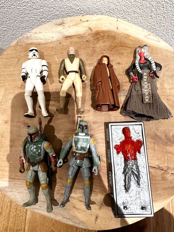Wunderschöne Star Wars Kenner Figuren Fotos