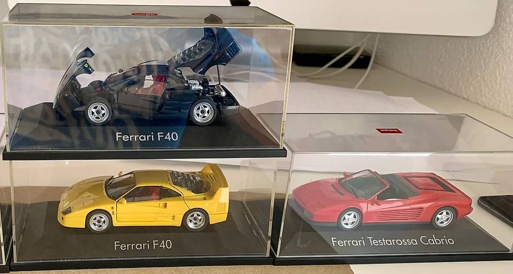 Herpa 1:43 High Tech Modelle Ferrari F40 Testarossa Cabrio | Acheter ...