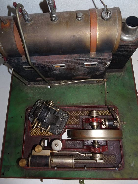 alte Märklin Dampfmaschine Nr.9 und Zubehör zum restaurieren (Gebraucht) in Siebnen für CHF 225 ...