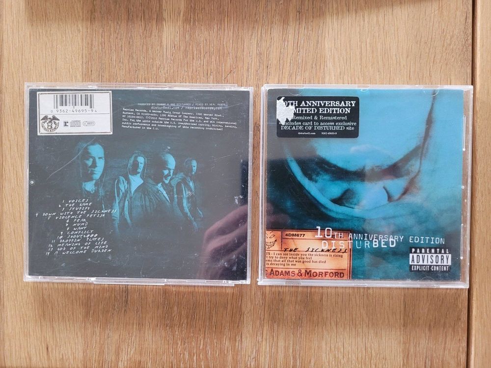 CD Disturbed - The Sickness - 10th Anniversary Edition, 2010 (Gebraucht) in Nebikon für CHF 1 ...
