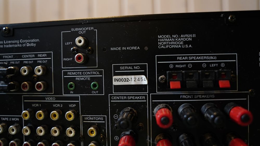 Harman Kardon AVR 25 II A/V-Receiver | Kaufen auf Ricardo