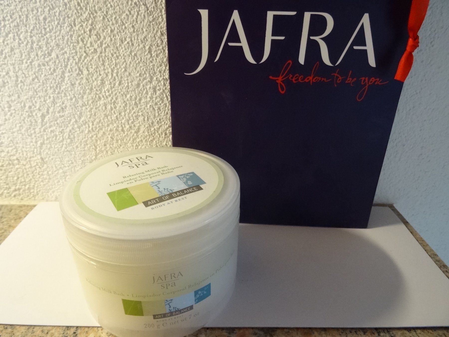 JAFRA Art of Balance relaxing milch bath Bad Pulver (Neu und ...