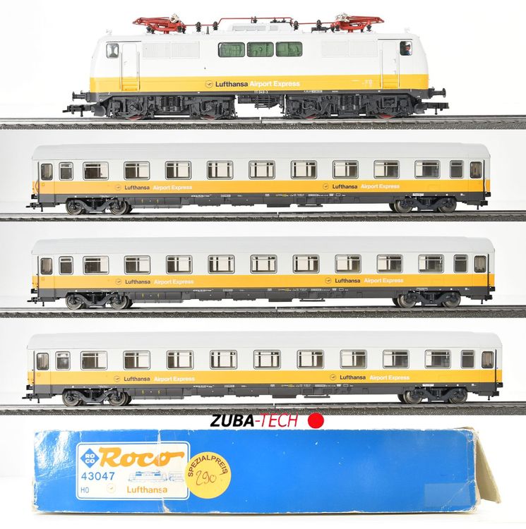 Roco 43047 Zugset Lufthansa Airport Express DB H0 GS mit OVP (Neu ...