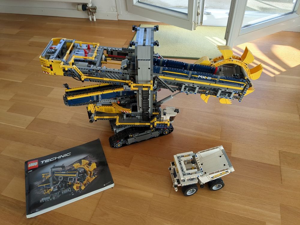 Lego Schauffelradbagger 42055 | Kaufen auf Ricardo