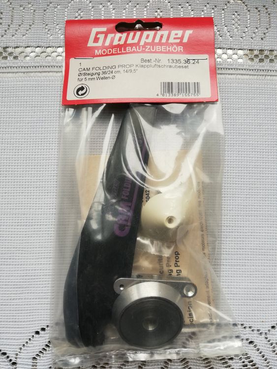 Graupner CAM FOLDING PROP Klapp-Propeller-Set 14x9.5 | Kaufen auf Ricardo
