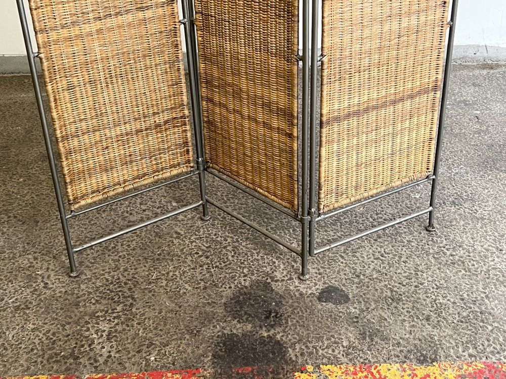 Vintage Paravent mit Rattan (Gebraucht) in Otelfingen für CHF 25 – nur ...