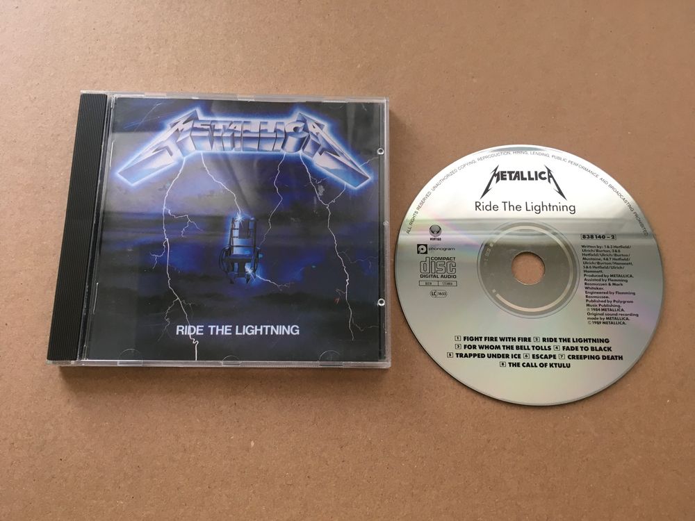 Metallica - Ride the Lightning -CD- | Kaufen auf Ricardo