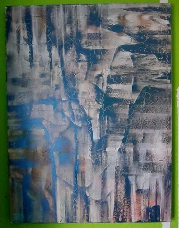 Bild, modernes Design, Unikat! von mir selbstgemalt 60×80 (Neu (gemäss Beschreibung)) in Riehen ...