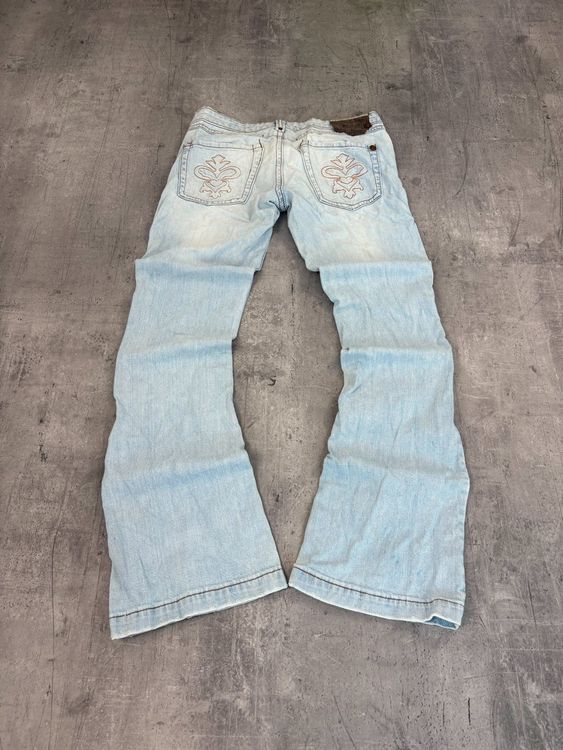 Vintage Miss Me Style Bootcut Flared Jeans (M) (Neuf (Voir description ...