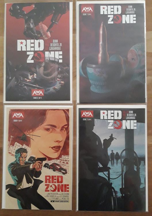RED ZONE 1- 4 von AWA Comics (englisch) | Kaufen auf Ricardo