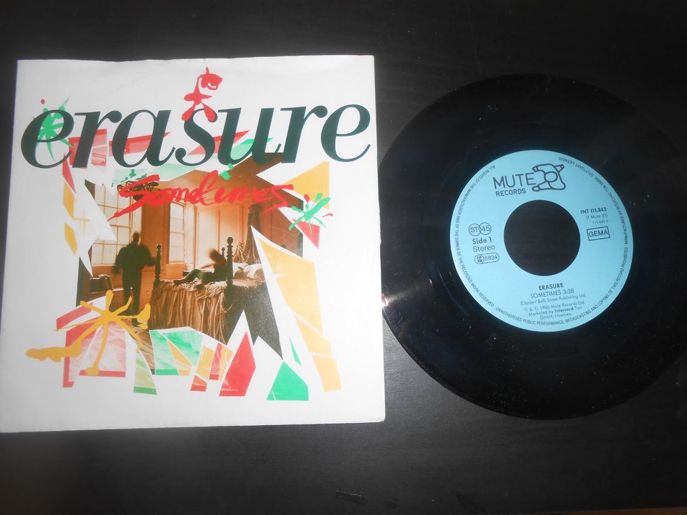Erasure – Sometimes / 1986 (Gebraucht) in Aarberg für CHF 6 – mit ...