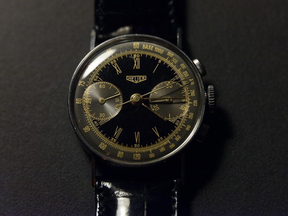 HEUER Chronograph Gilt / Cal. Landeron 13 / ca. Jahr 1930 | Kaufen auf ...