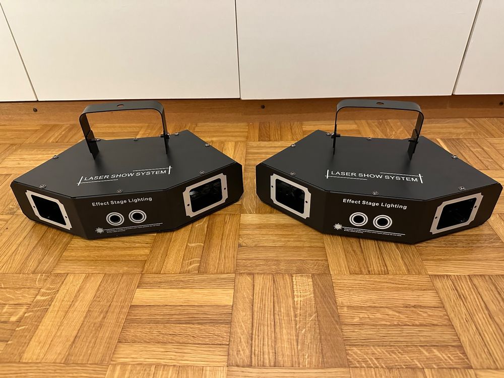 KTV Lights - 4 eyes RGB laser beam light | Kaufen auf Ricardo