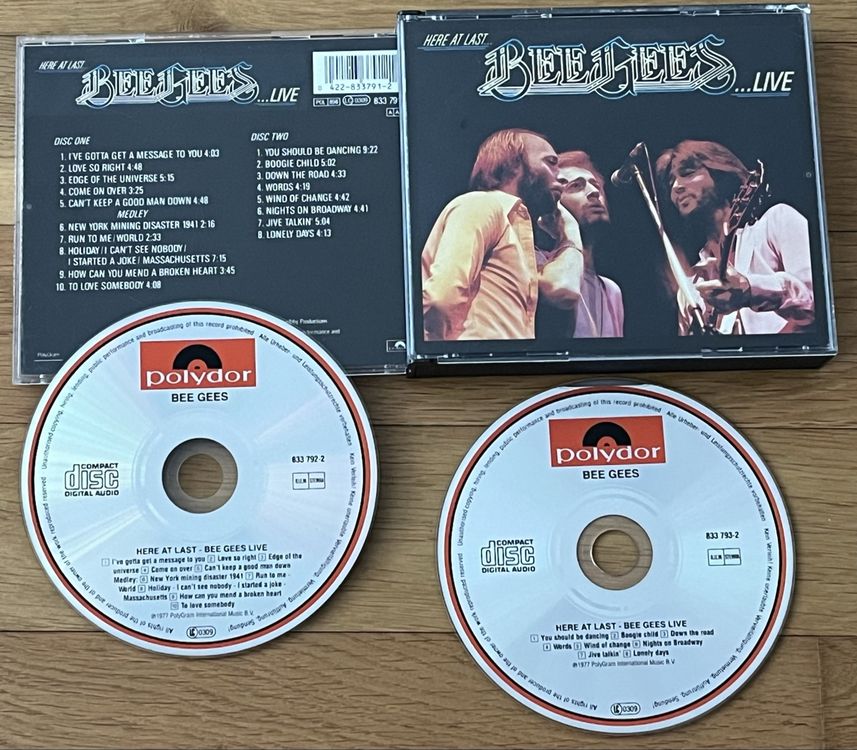 Bee Gees - Here At Last... Bee Gees ...Live (2 CDs) (Gebraucht) in ...