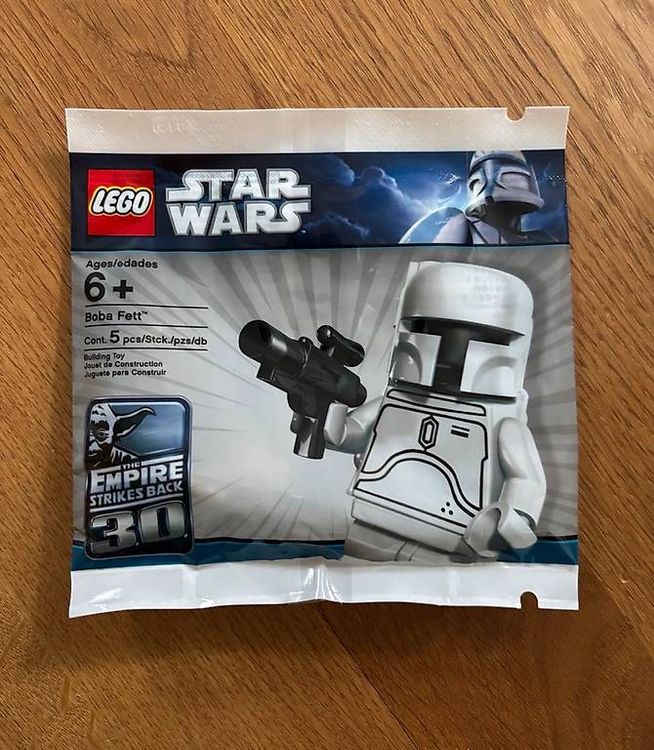 White Boba Fett Polybag lego star wars neu (Neu und originalverpackt ...