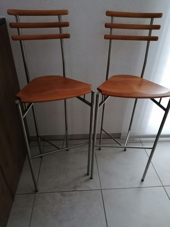 2 Barstühle "Zumsteg" (Gebraucht) in Embrach für CHF 95 – nur Abholung auf Ricardo kaufen