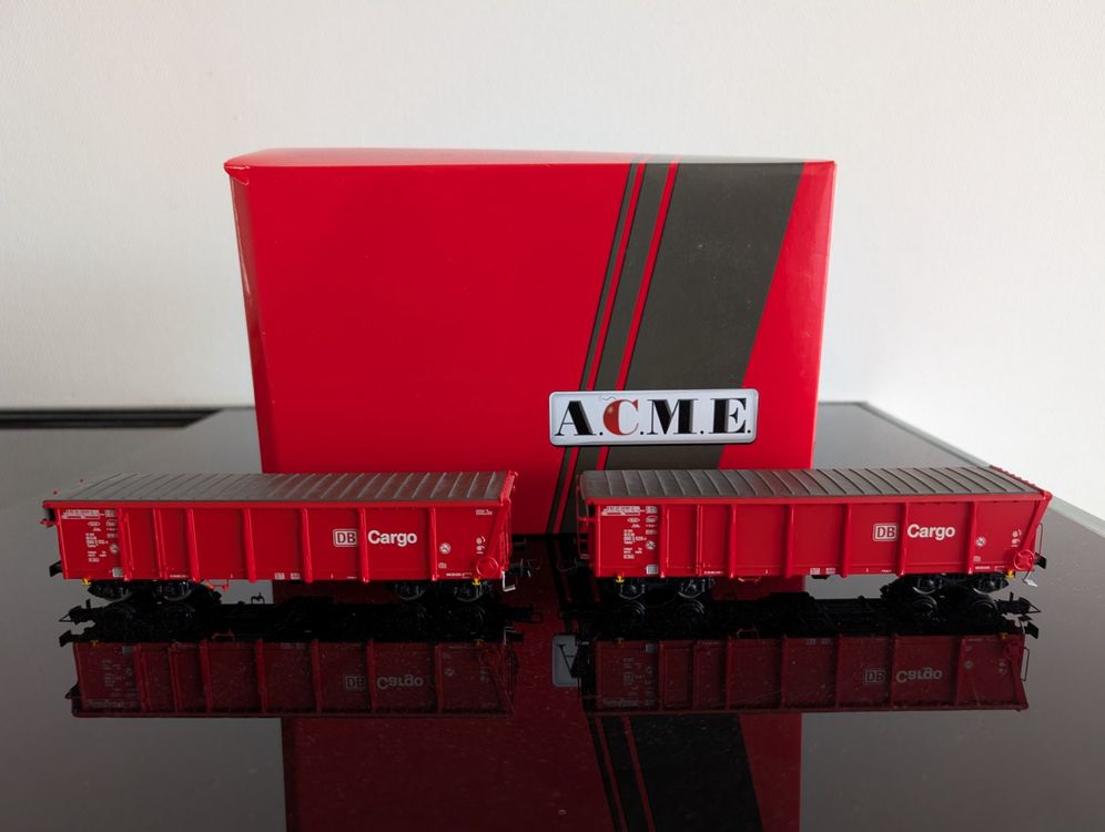A.C.M.E. 45018 H0 Set Schiebedachwagen Tamms, DB AG, DC (Neu (gemäss ...