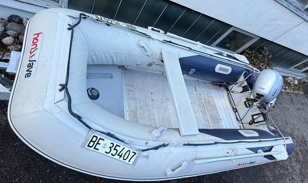 Schlauchboot Honwave T35 mit Aluboden (Gebraucht) in Münchenbuchsee für ...