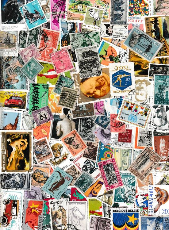 über 1000 Briefmarken INTERNATIONAL uralt bis neuer ( 1 (Gebraucht) in ...
