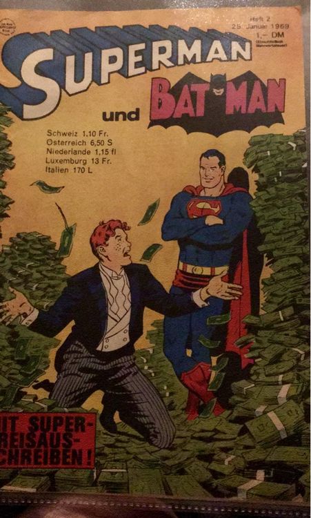 Superman und Batman Comic (Gebraucht) in Rotkreuz für CHF 22 – mit Lieferung auf Ricardo kaufen