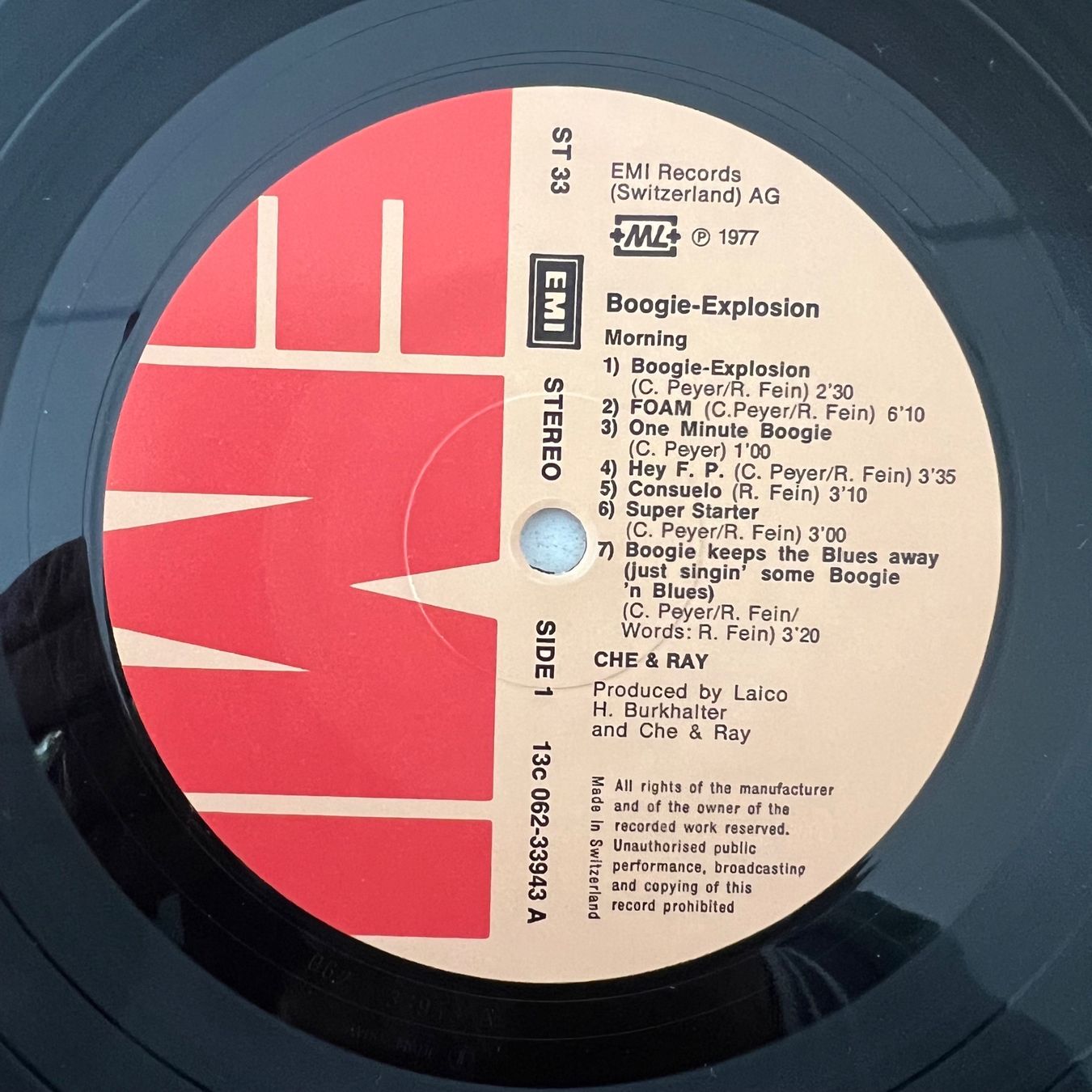 Che & Ray - Boogie Explosion / 1. CH-Press. 1978 (Gebraucht) in Gais ...