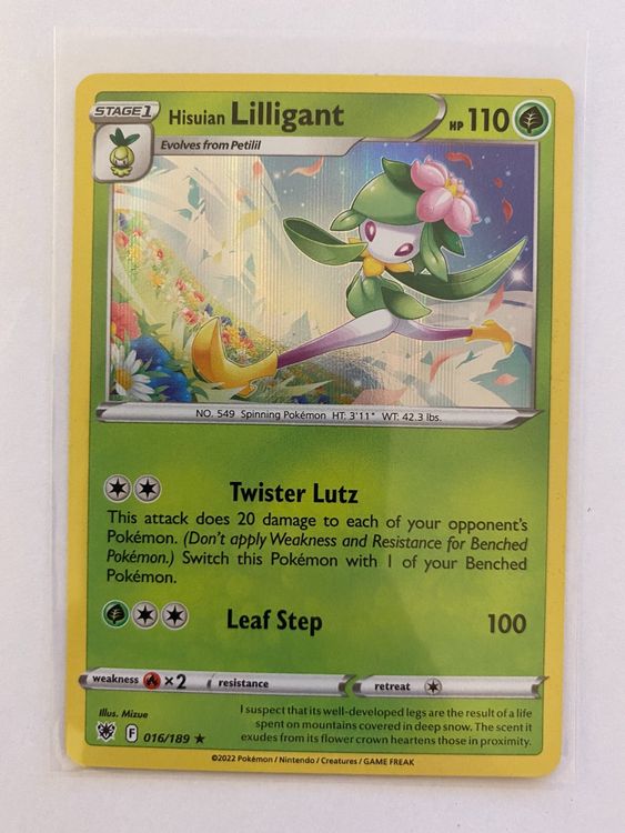 Pokemon Hisuian Lilligant 016/189 holo Astral Radiance EN | Kaufen auf ...