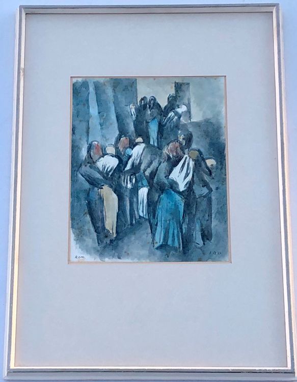 Carl Roesch (1884-1979) Orig. Aquarell | Kaufen auf Ricardo