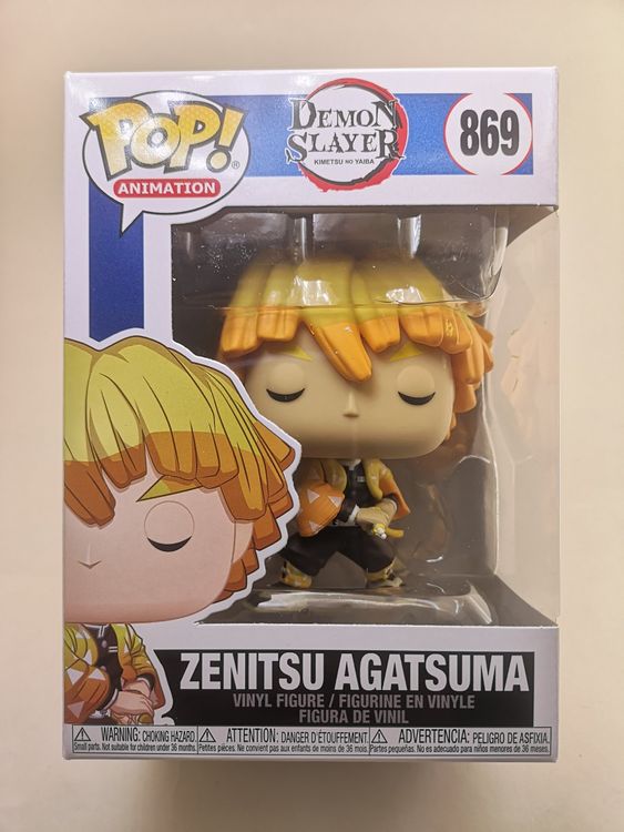 Funko Pop Zenitsu Agatsuma #869 (Neu und originalverpackt) in Riehen ...