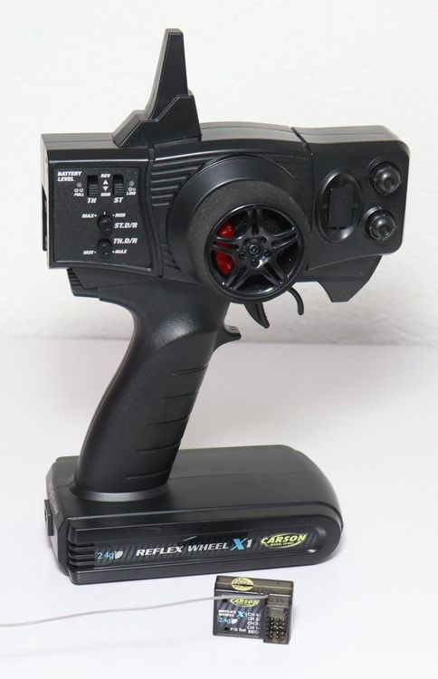 Carson Reflex Wheel X1 2-Kanal 2.4 GHz Sender mit Empfänger (Gebraucht ...