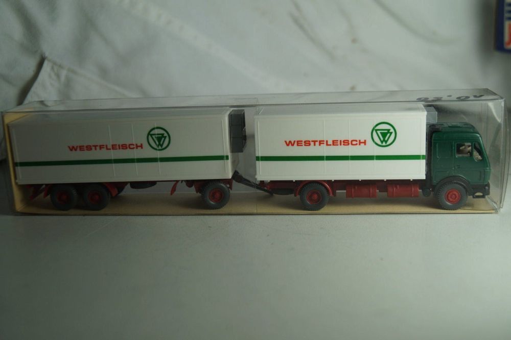 Mercedes-Benz 1638 Kühl-Lastzug Wiking (Neu und originalverpackt) in ...