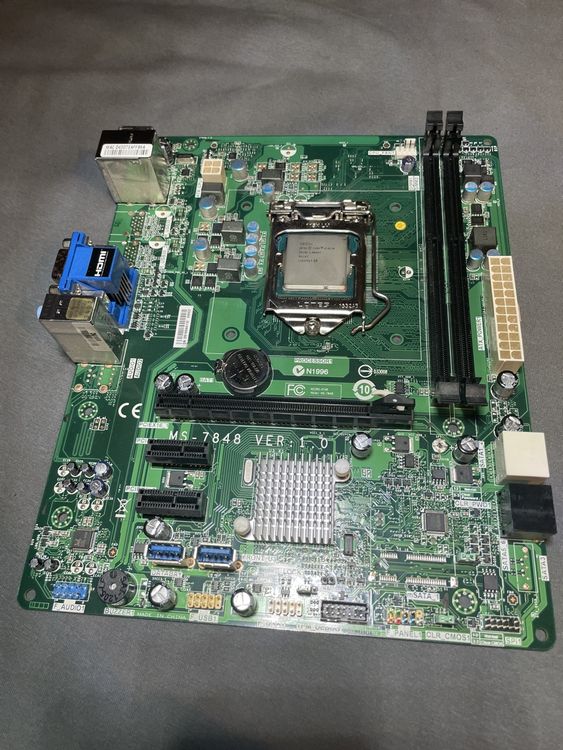 MSI MS-7848 - Mainboard mit CPU (Gebraucht) in Buch am Irchel für CHF 5 – mit Lieferung auf ...