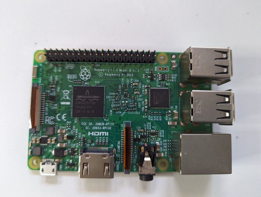 Raspberry Pi 3 Model B V1.2 (Gebraucht) in Steffisburg für CHF 20 – mit ...