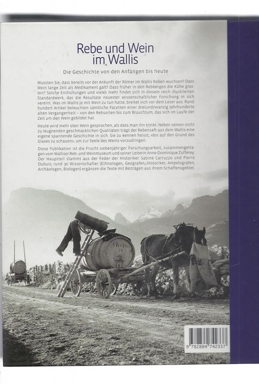 REBE & WEIN im WALLIS. Geschichte von den Anfängen bis heute | Kaufen auf Ricardo