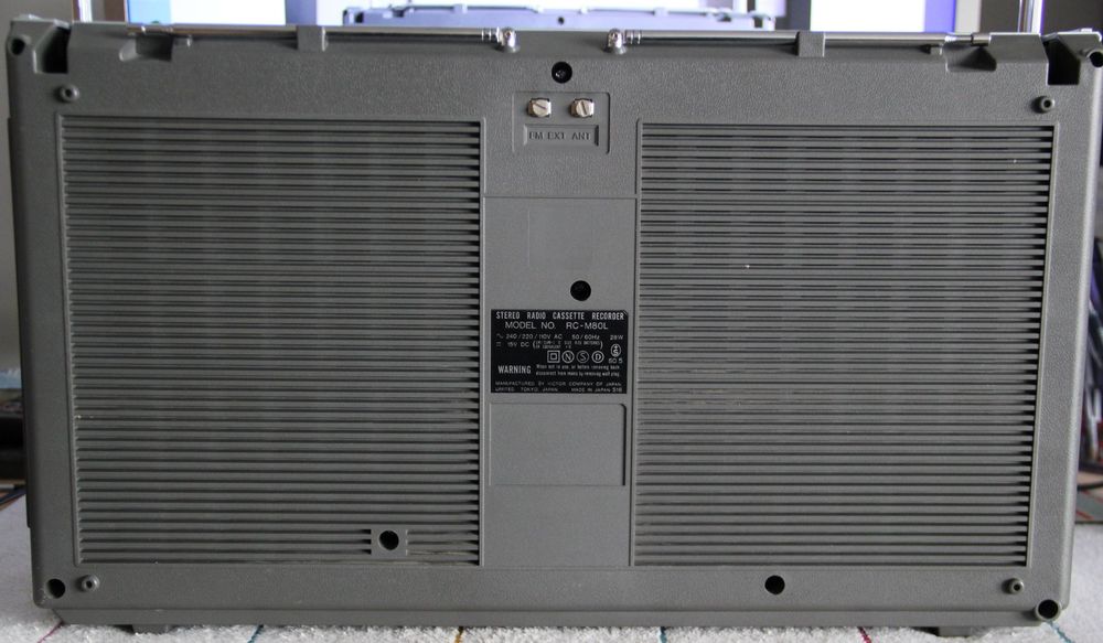 Stereo Radio Cassette Recorder JVC Model No. M80L (Gebraucht) in Aarau ...